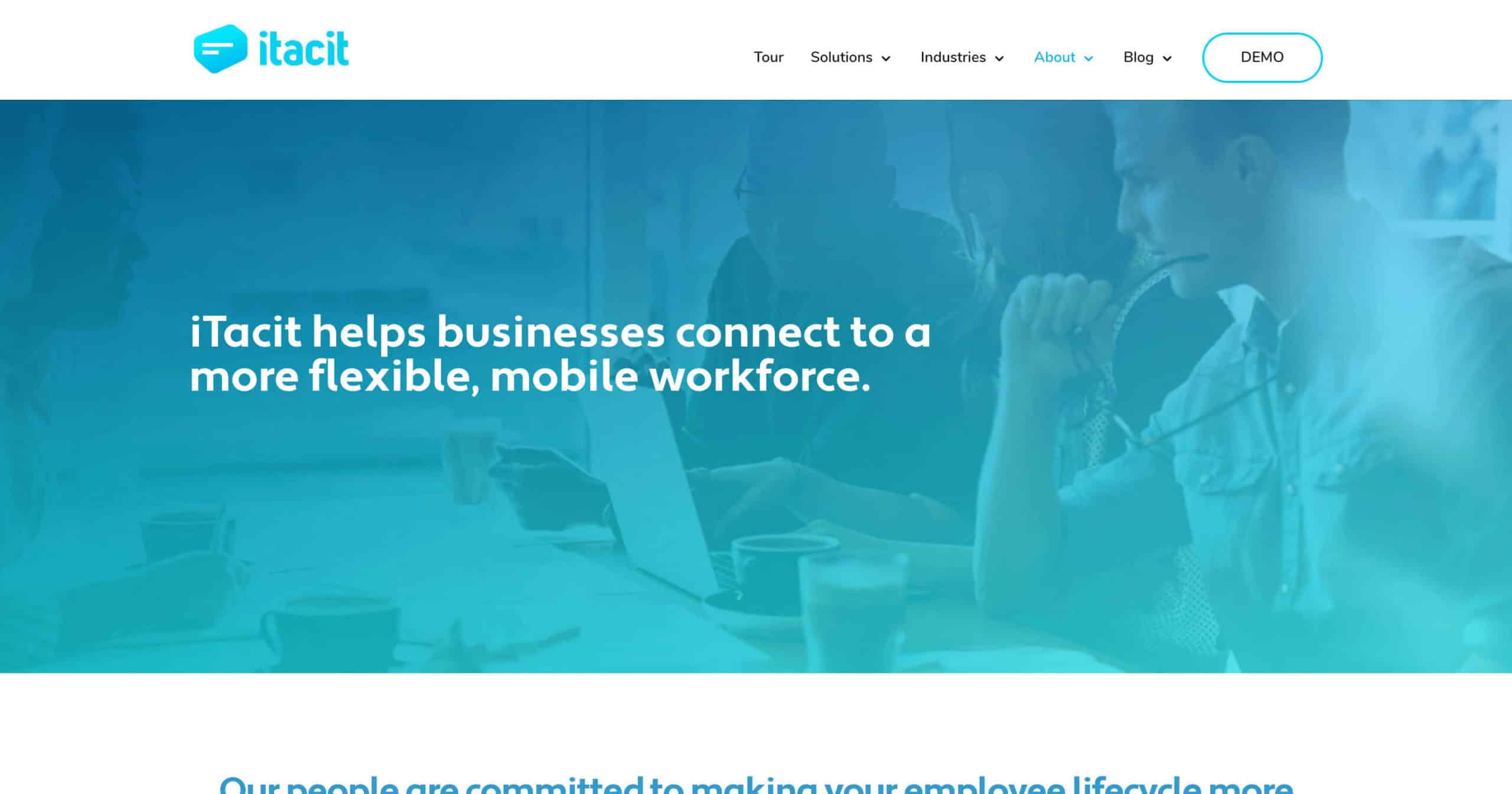 Connecting and Managing a More Mobile Workforce | iTacit - iTacit